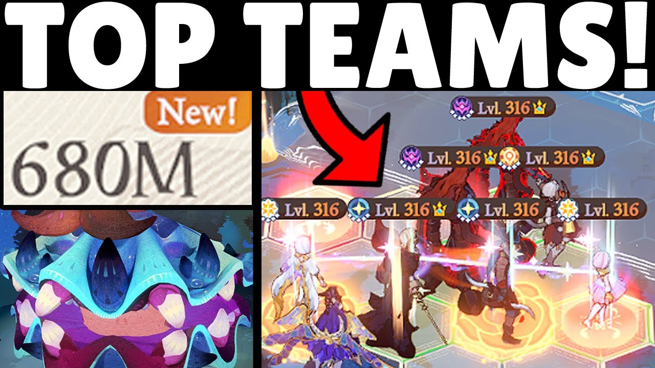 The BEST F2P/P2W Crazed Shellbrute TEAMS! Dream Realm | AFK Journey ...