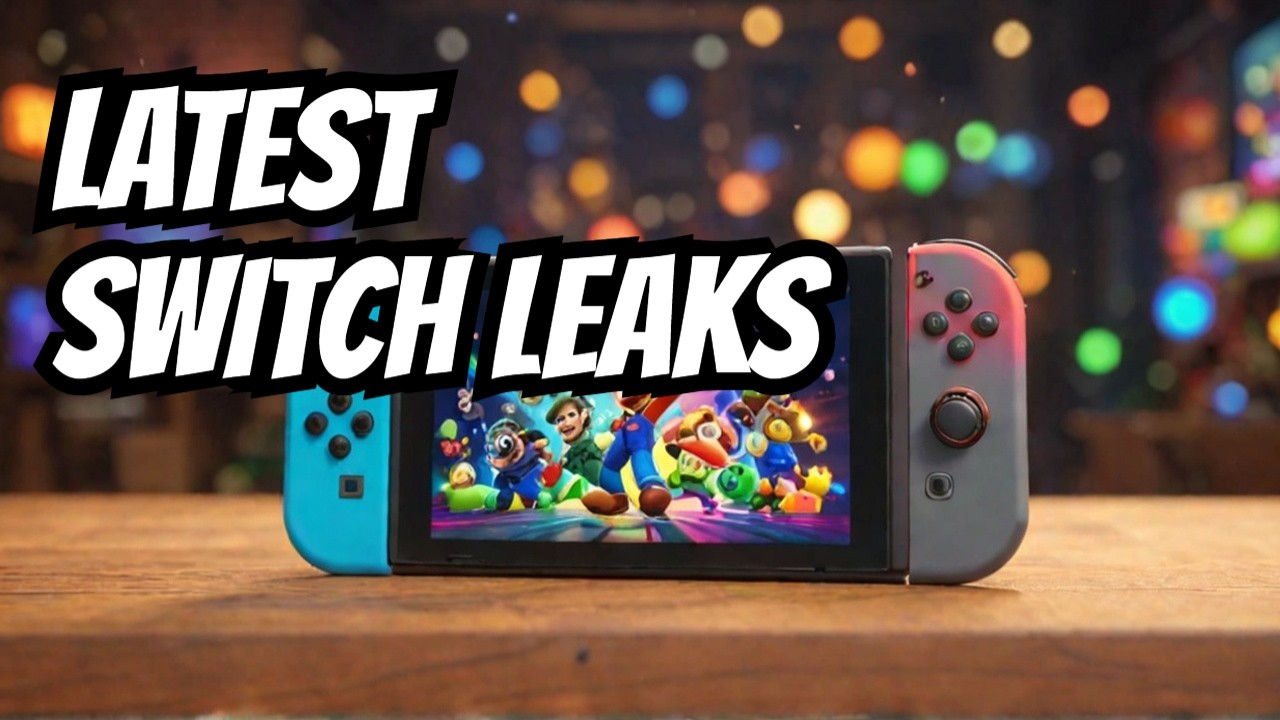 Nintendo Switch - Breaking Down the Latest Leaks and Rumors! - YouTube