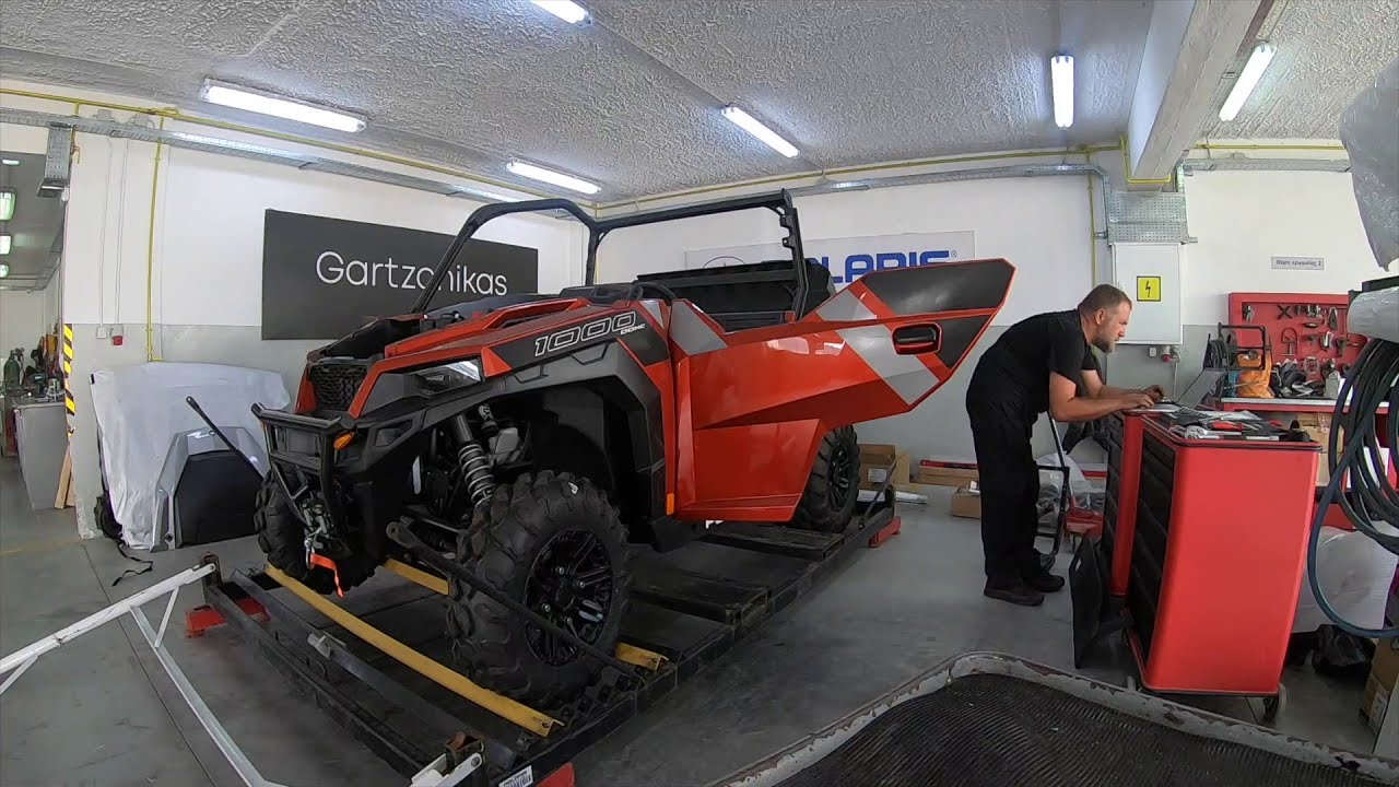 Unboxing POLARIS GENERAL EPS 1000 DELUXE Orange Rust - YouTube