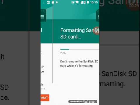 STK Sync 5z- Setting up SD card as an internal storage - YouTube