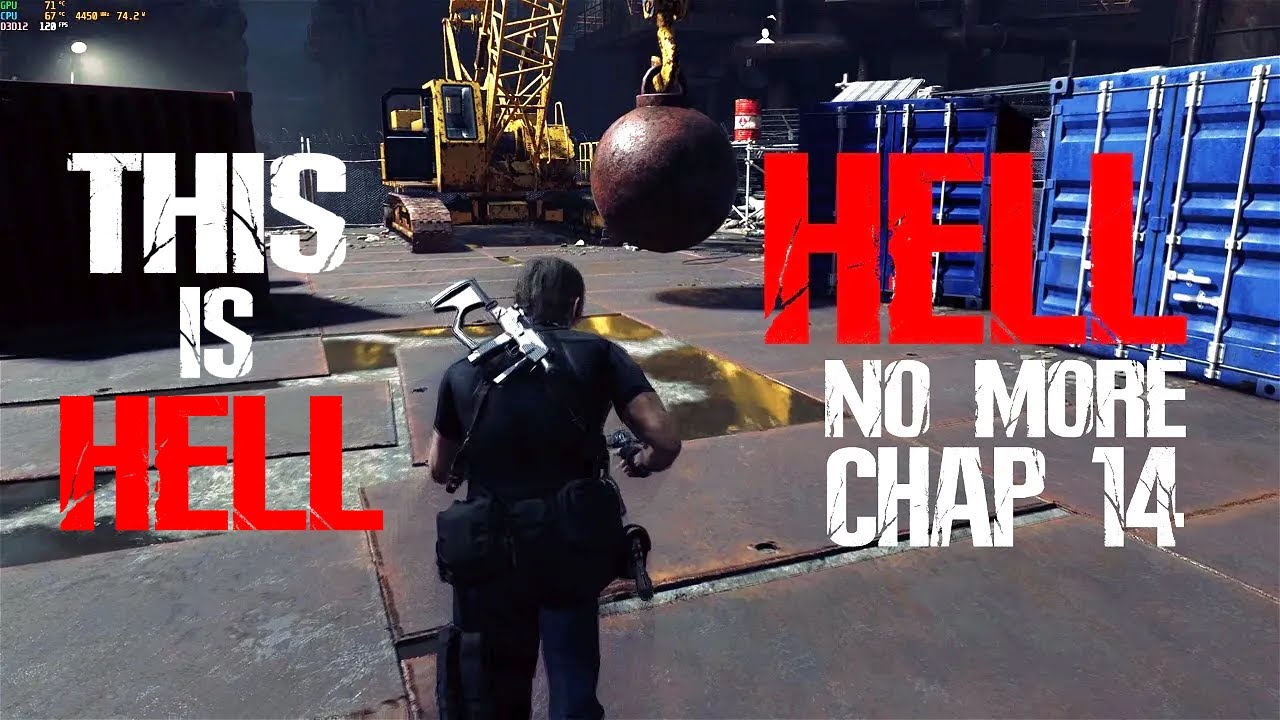 Resident Evil 4 Remake - Hell No More Mod Challenge - Professional ...