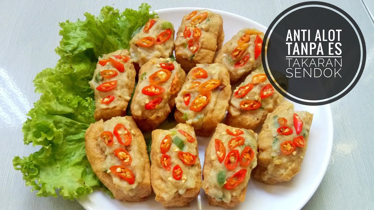 Cara Membuat Tahu Bakso Ayam Mercon Youtube