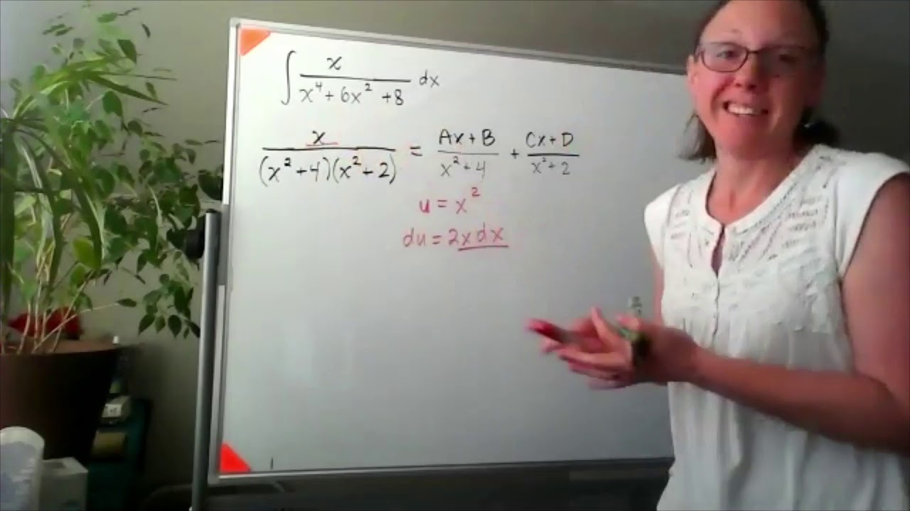 Integration Techniques: tricky u-sub that leads to partial fractions ...