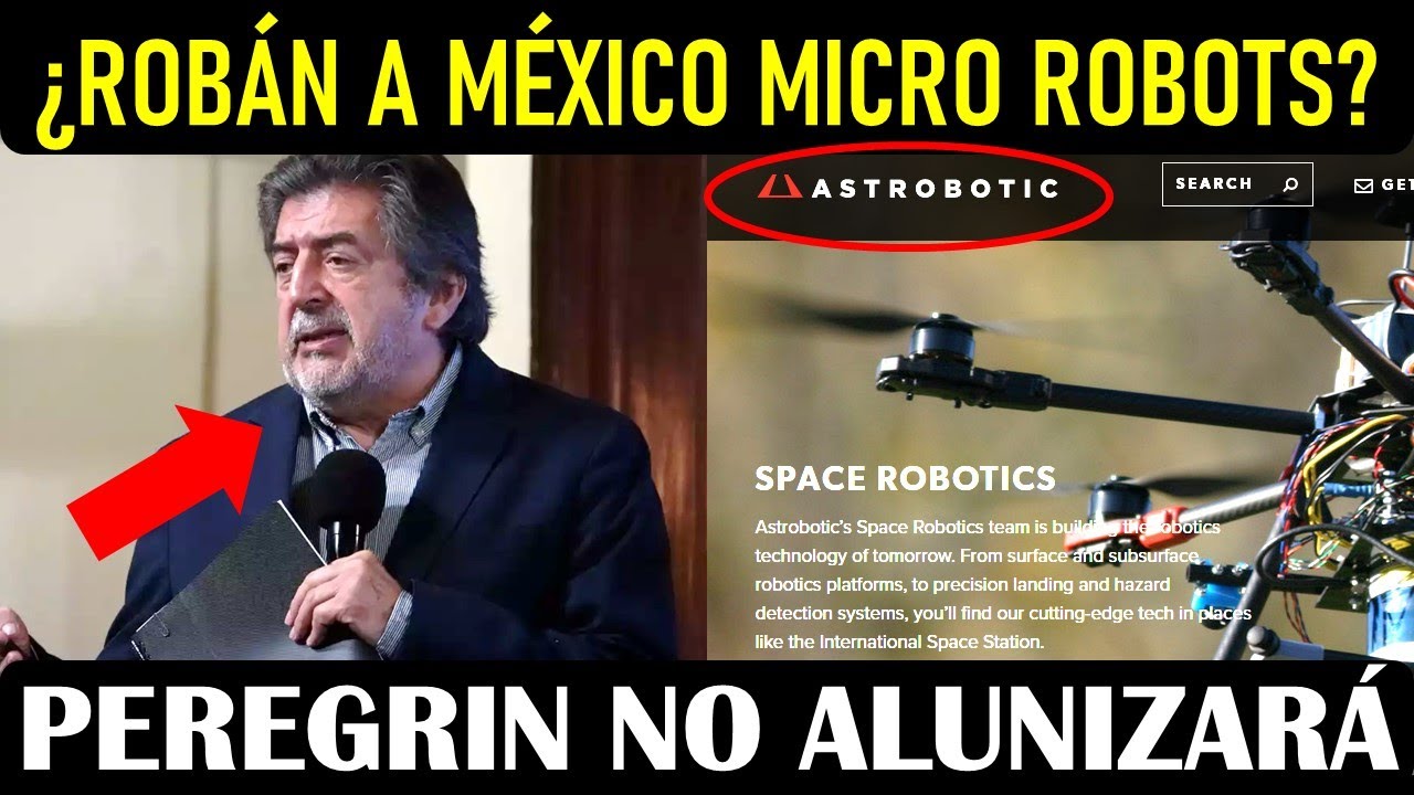 Roban a México Micro Robots Espaciales | Proyecto Colmena UNAM - YouTube