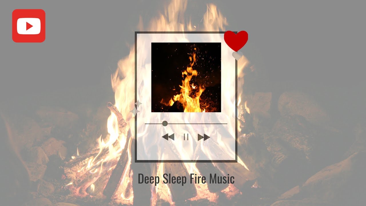 Relaxing Fire Sound| 15 Minutes of Deep Sleep & Meditation | Work Music ...