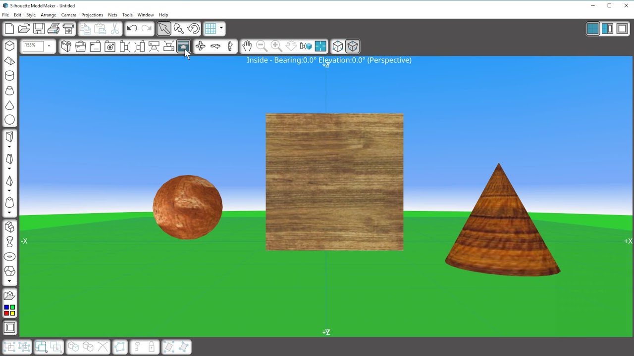 Silhouette ModelMaker™ Camera Views - YouTube