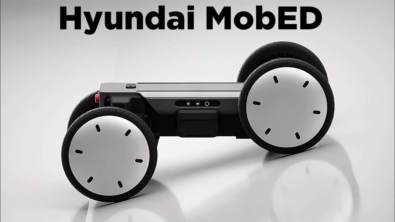 New Hyundai MobED robot | Delivery Reinvented - YouTube