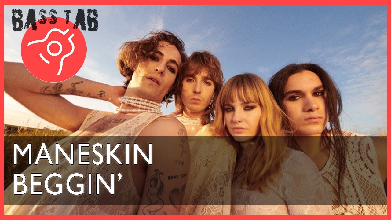 Beggin' - Maneskin (BASS COVER With Tab & Notation) - YouTube