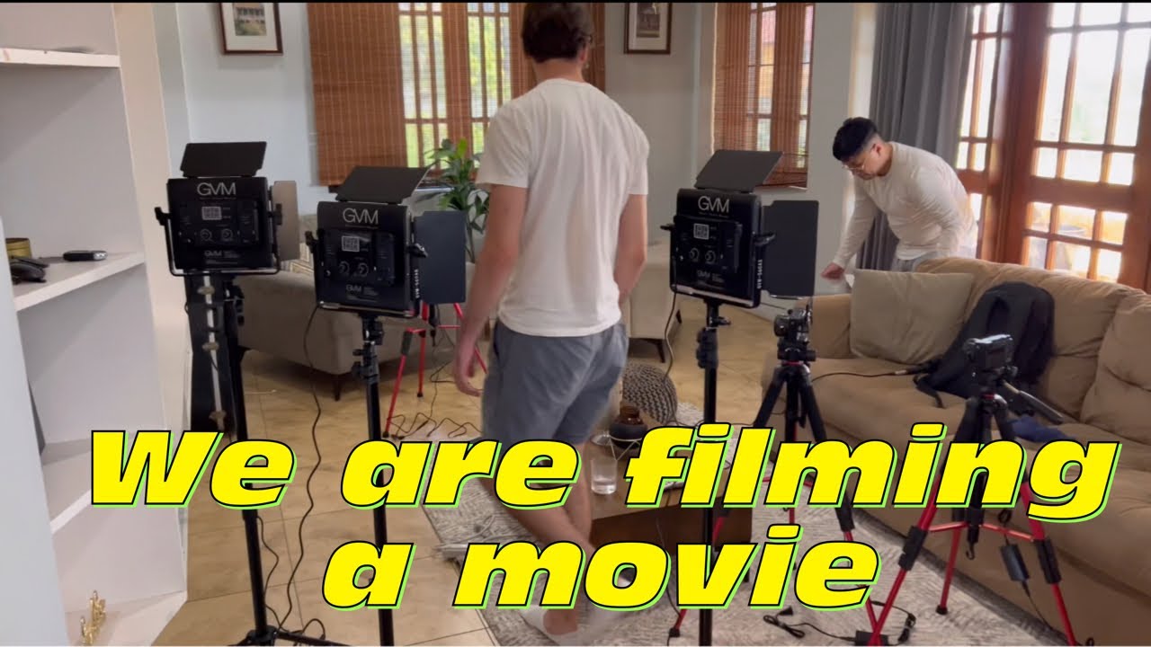 We are filming a movie for Netflix !!!! - YouTube