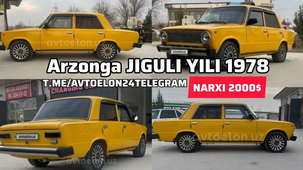 Arzonga Jiguli Vaz 2101 Yili 1978 Narxi 2000$ Xolati Yaxshi Manzil ...