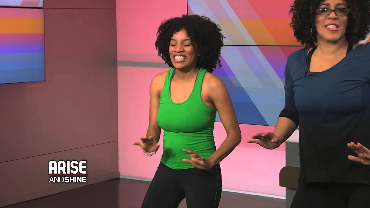 Afro Flow Yoga on Arise and Shine - Part 2 - YouTube