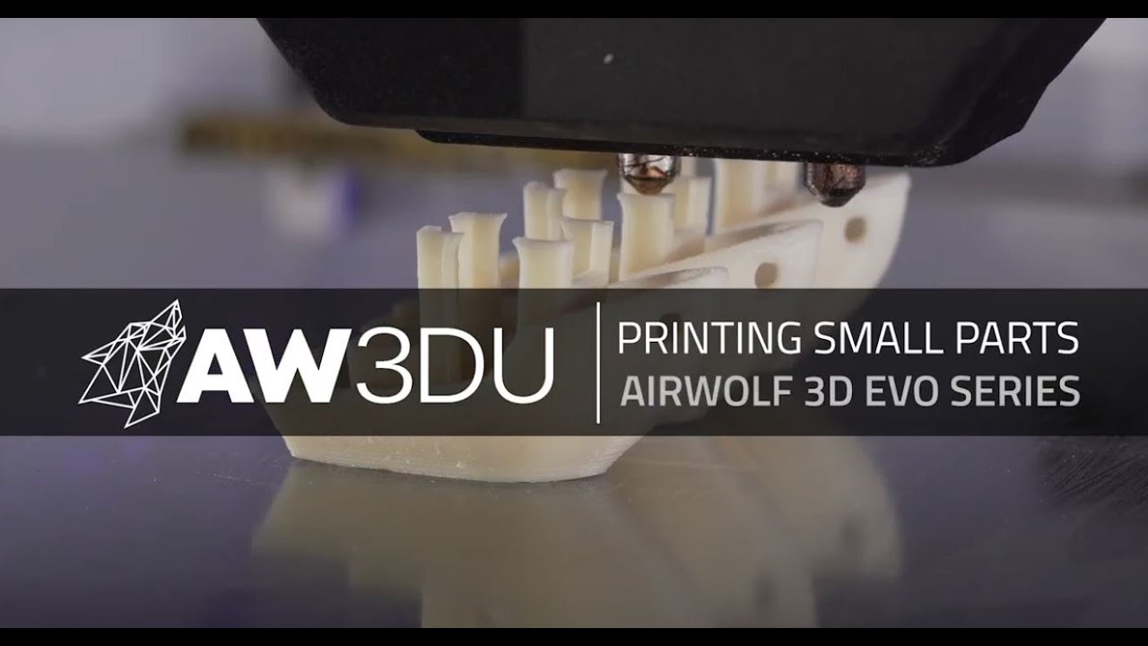 3D Printing Small Parts - EVO Additive Manufacturing Center - YouTube