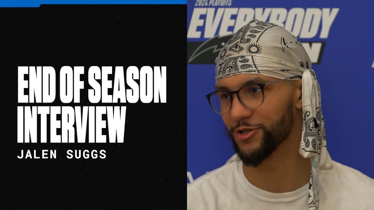 END OF SEASON INTERVIEW: JALEN SUGGS - YouTube