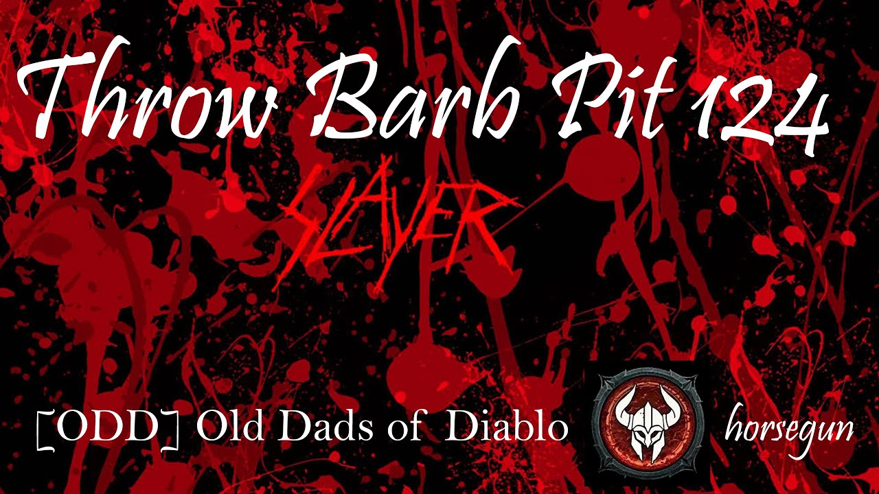 Diablo 4 throw Barb Pit 124 Clear D4 - horsegun (ODD) - YouTube