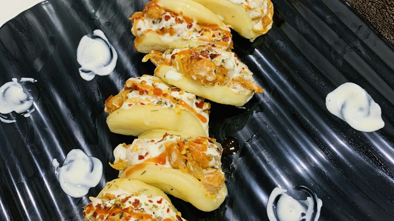 Chicken bao buns || chicken recipes || Aiza's cook book - YouTube