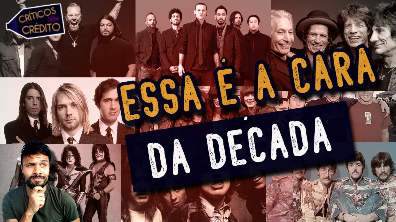 Qual é a maior banda de cada decada? - YouTube