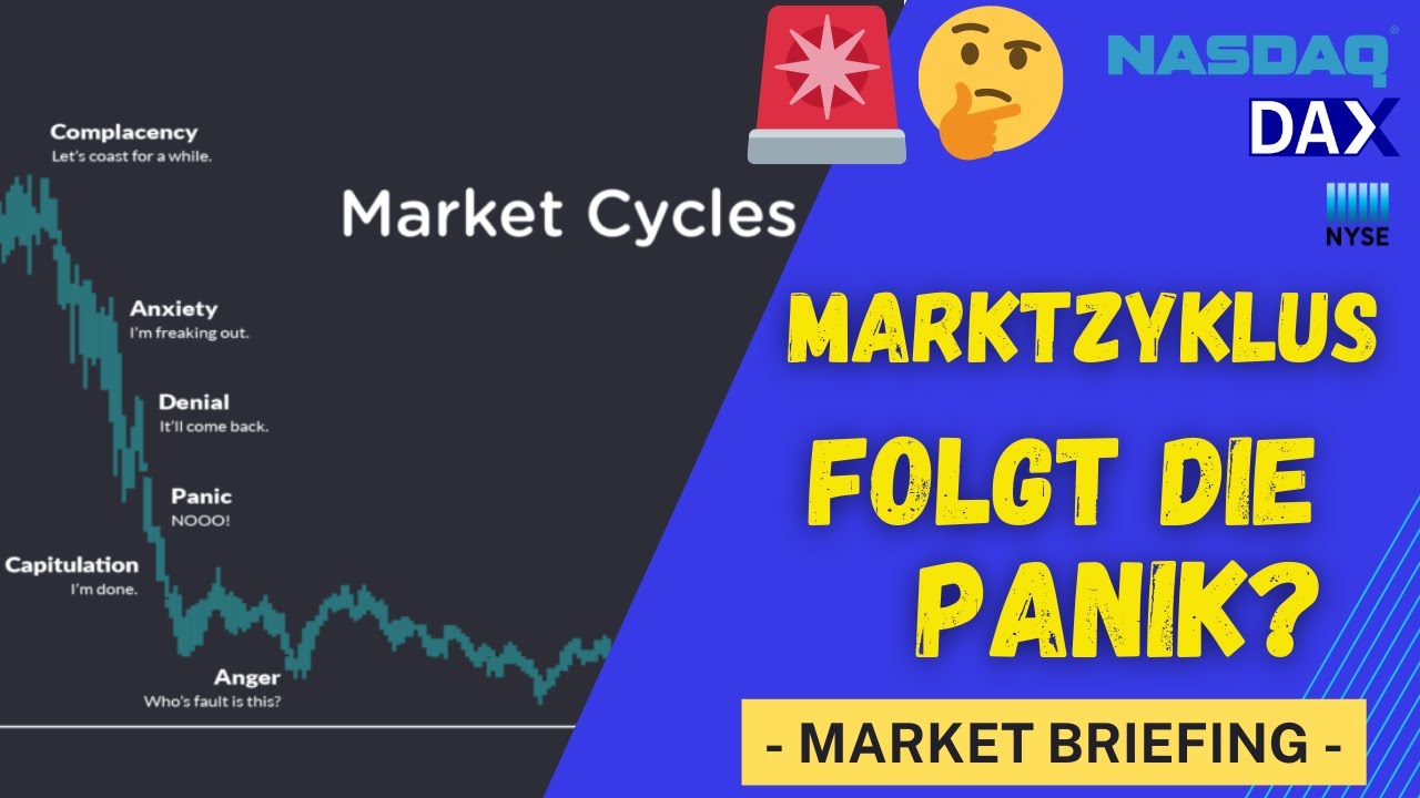 📈 Entscheidung im Marktzyklus! Kommt der Panik-Abverkauf? ++ DAX ...