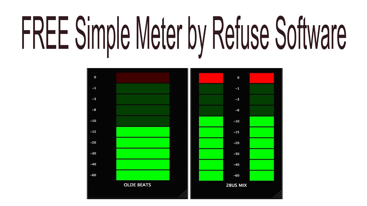 FREE Simple Meter by Refuse Software - YouTube