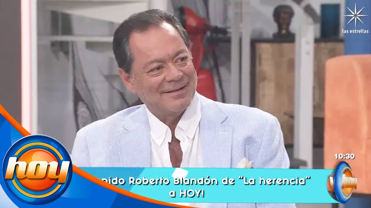 Roberto Blandón REGRESA a las telenovelas con 'La Herencia' | Programa ...