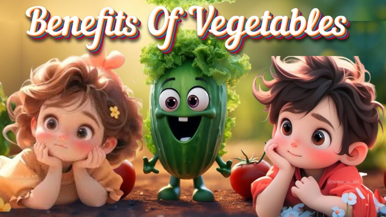 Benefits Of Eating Vegetables | Vegetables Name | Cartoon Vegetables ...