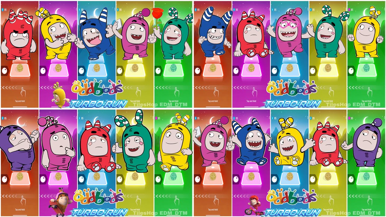 Oddbods Family 🎶 Oddbods Zee 🎶 Oddbods Bubbles 🎶 Oddbods Slick 🎶 ...