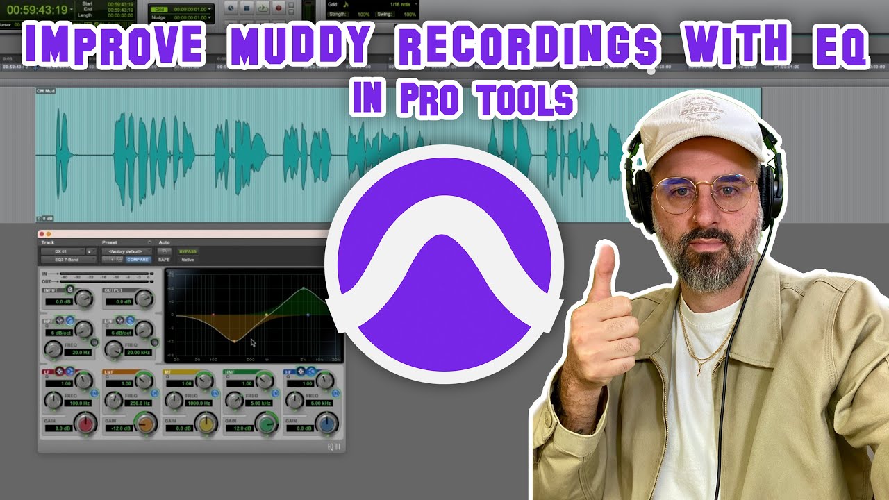 Improve Muddy Recordings with EQ in Pro Tools - YouTube