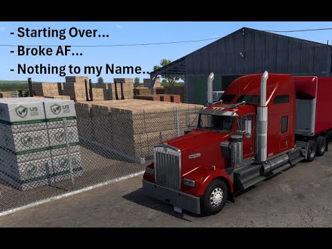 Starting From Scratch In American Truck Simulator | ATS | Ep. 1 - YouTube