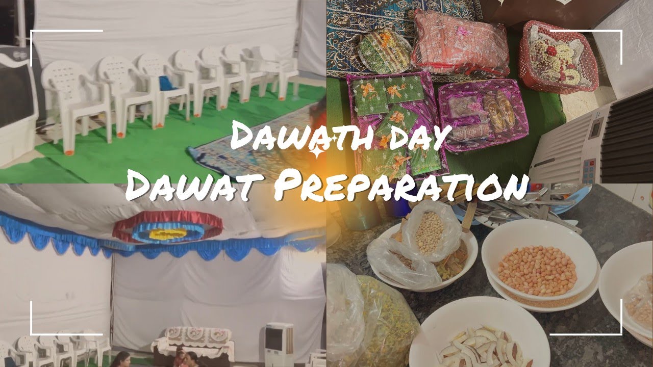 Dawath Day ll Preparation of Dawath ll Dawath ki tayari ll Dawath ll ...