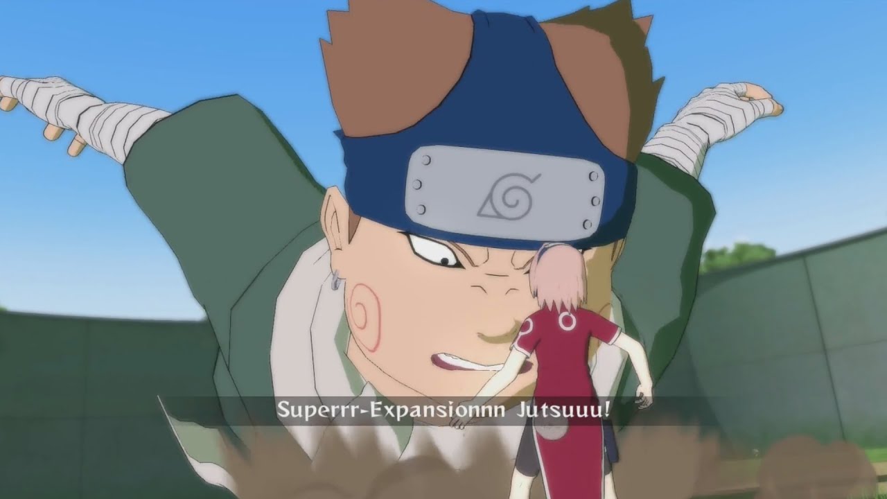 Choji Akimichi vs Sakura Haruno (Super Expansion Jutsu) - YouTube