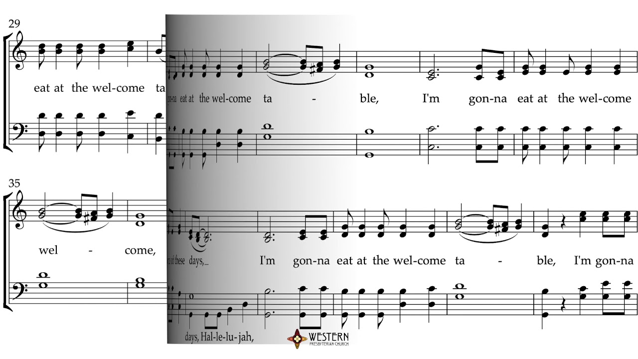 Welcome Table ALTO - YouTube