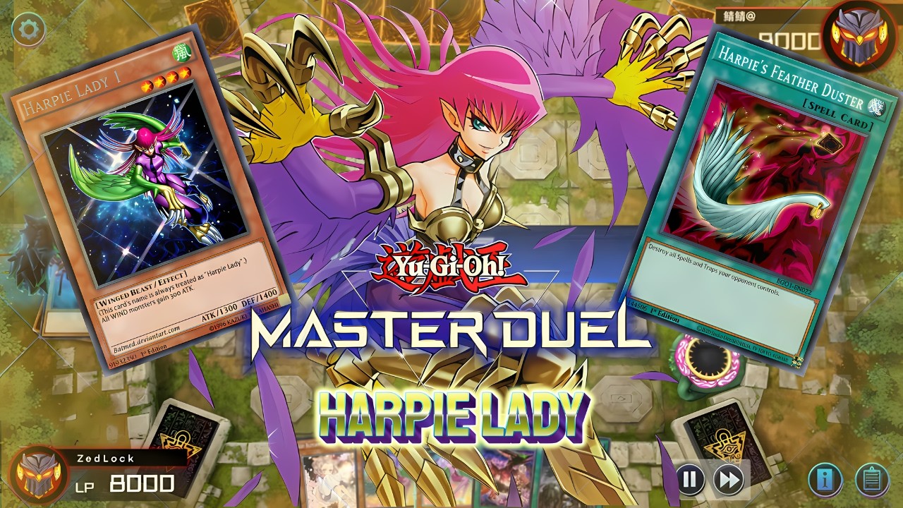 HARPIE LADY ARCHETYPE DECK - MONSTER EFFECTS NEGATED WHOLE TURN ...