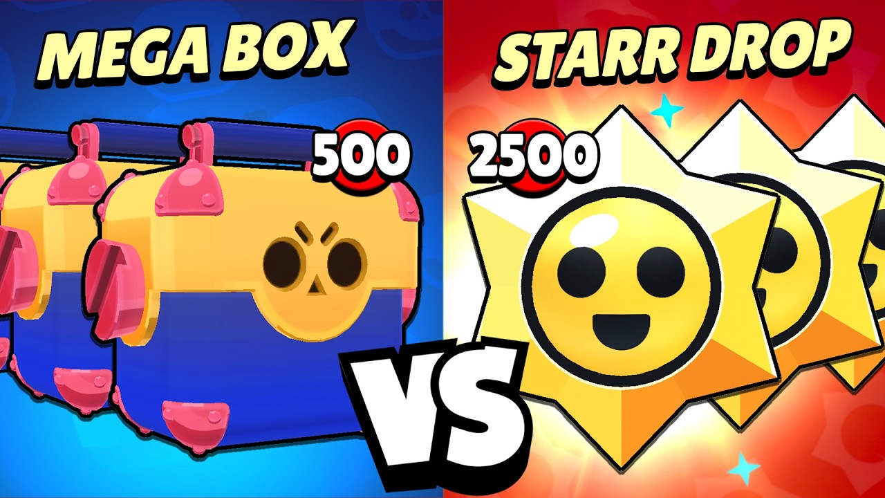 What’s Better: 500 Mega Boxes or 2500 Starr Drops? - YouTube