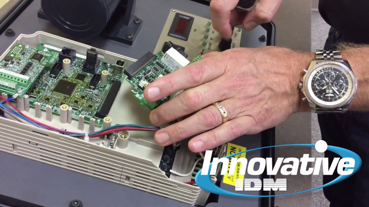 How to Remove the Yaskawa A1000 Terminal Board - YouTube