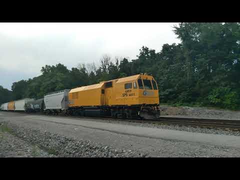 NS 8152 leads NS 168 with NS 8100 NKP Heritage, GREX 6011, BN Autorack ...