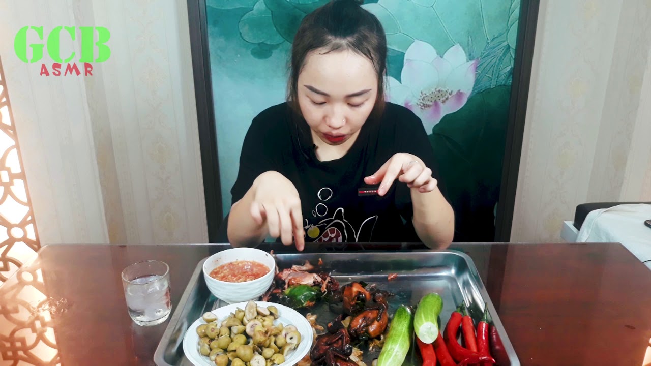 ASMR roast birds mukbang ( EXTREME EATING SOUNDS ) | GCB ASMR - YouTube