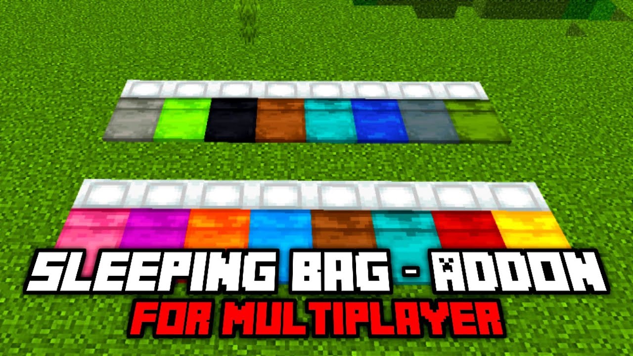 New‼️| Sleeping Bag - Addon (Minecraft Showcase) - YouTube