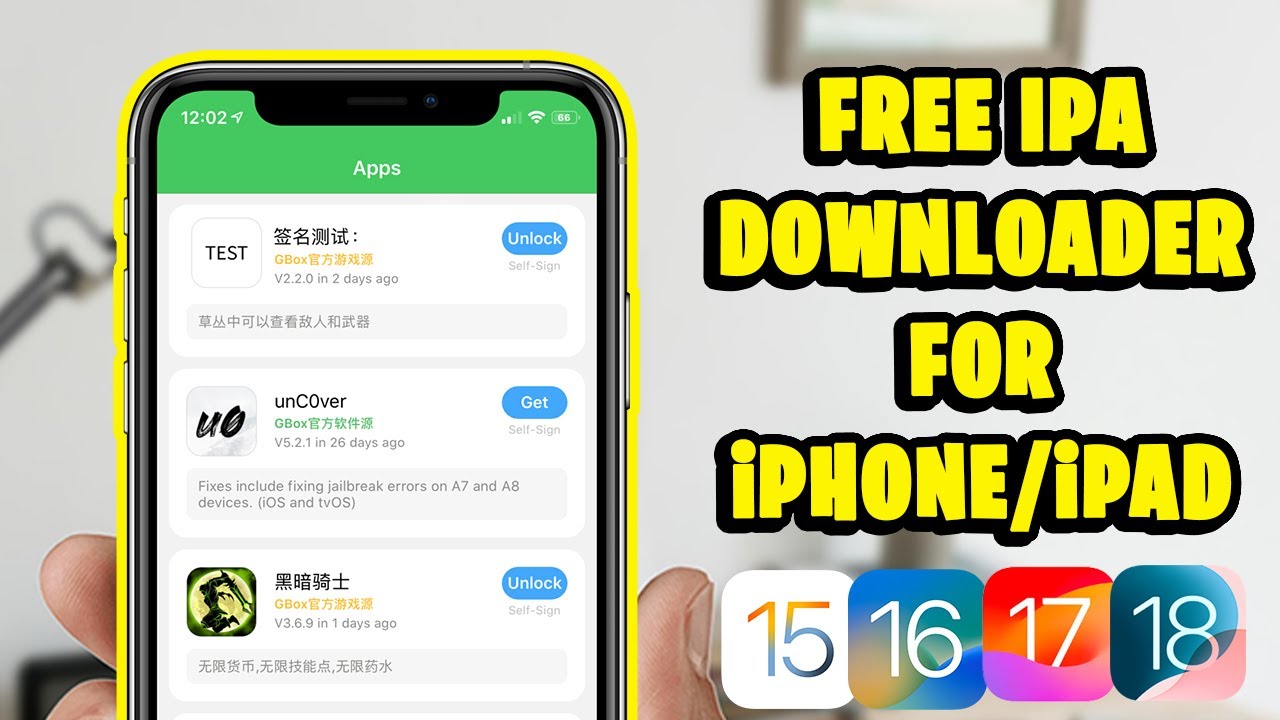IPA Downloader iOS : Download & Install IPA Files on iPhone (No ...
