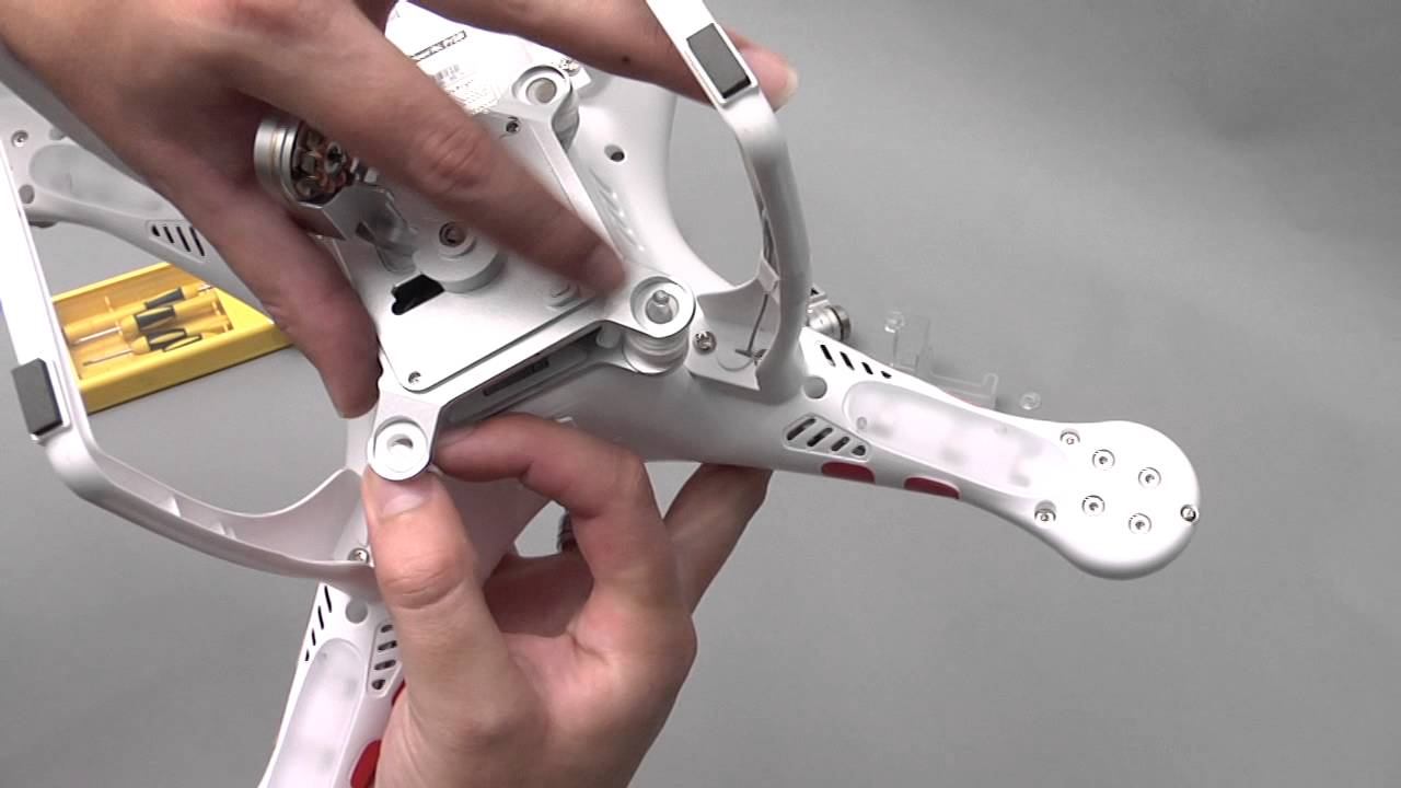 How to replace the camera and gimbal of DJI Phantom 2 Vision + - YouTube