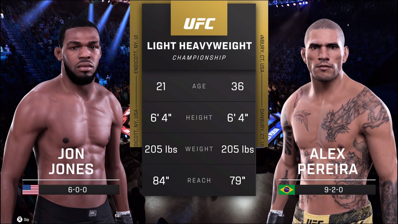 UFC 5 - Prime Jon Jones vs. Alex Pereira 👊🤪 - YouTube