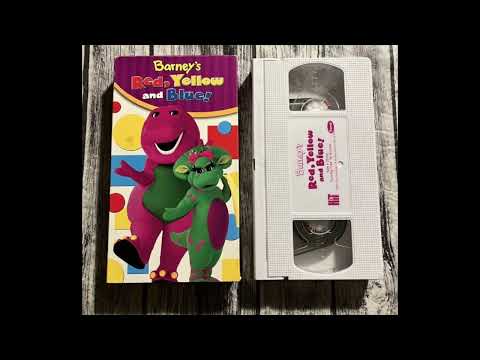 Barney’s Red, Yellow and Blue! (2004 VHS Is Coming Soon For Full Complete)