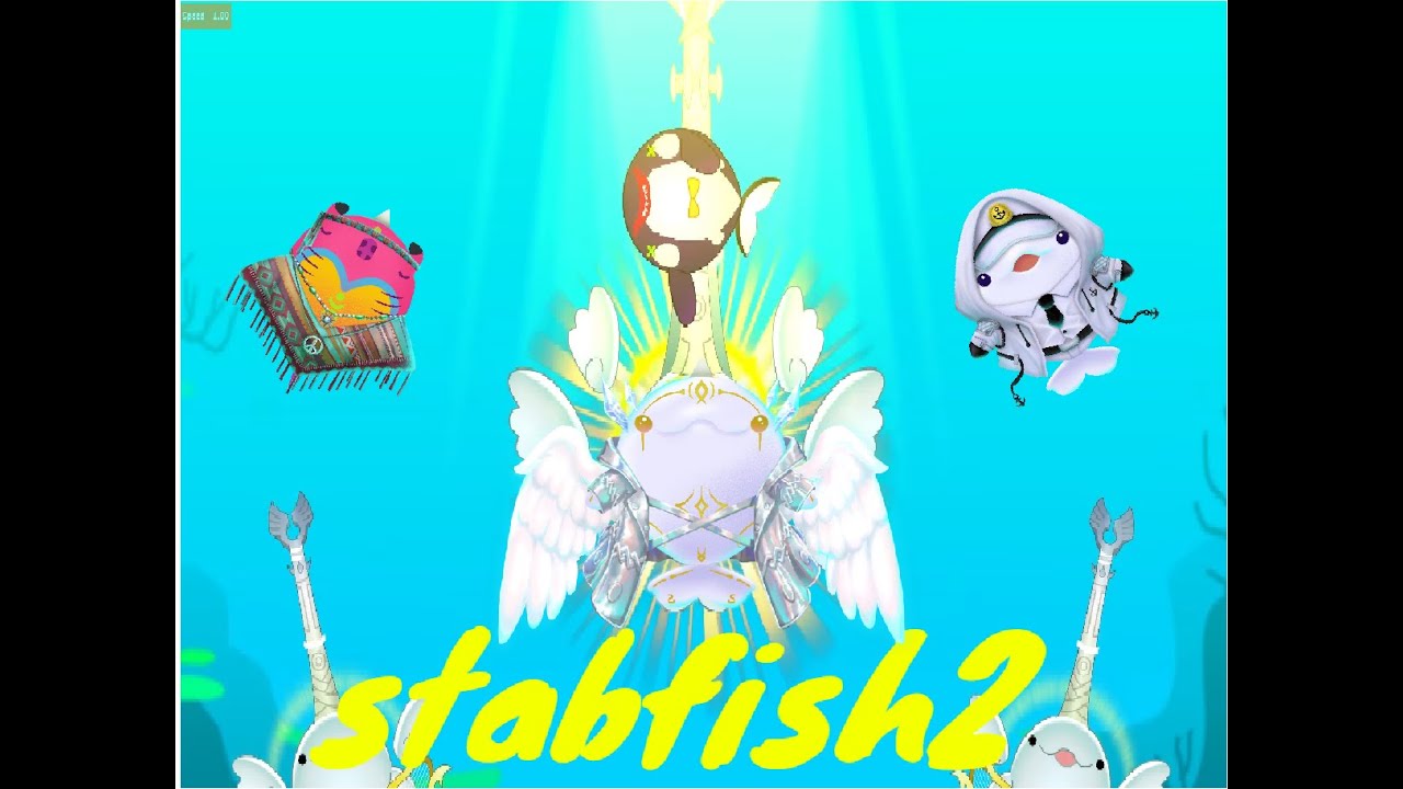 stabfish2爆笑io!日常篇 能用1星魚拿冰劍嗎?🤔 - YouTube