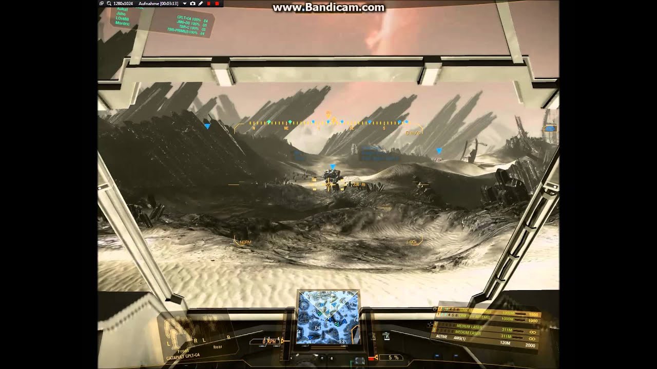 Mechwarrior Online - Catapult C4 - YouTube