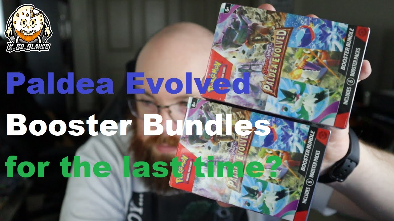 Pokémon Paldea Evolved Booster Bundles. 12 packs. Is this the last time ...