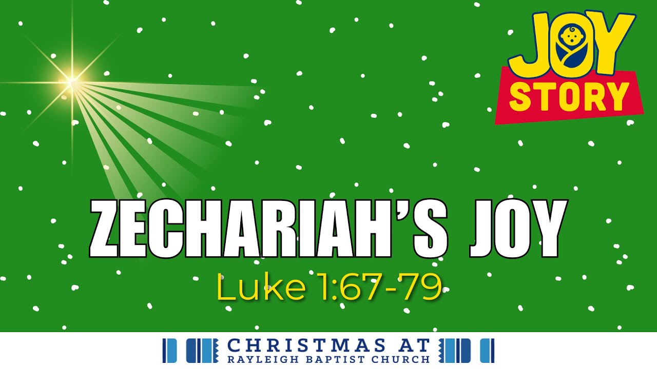 Joy Story - Zechariah's Joy - YouTube