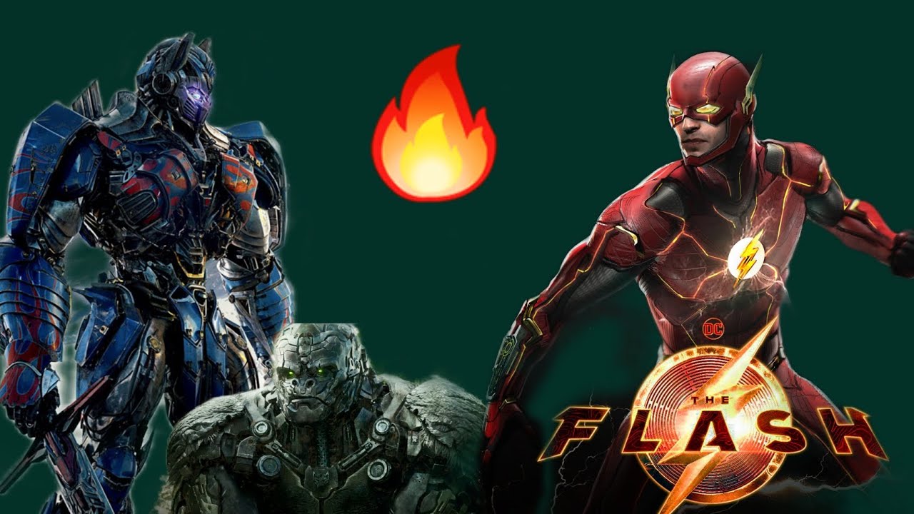 TRANSFORMER-RISE OF THE BEAST||FLASH||TRAILER REACTION||PURO AGUN||DC ...