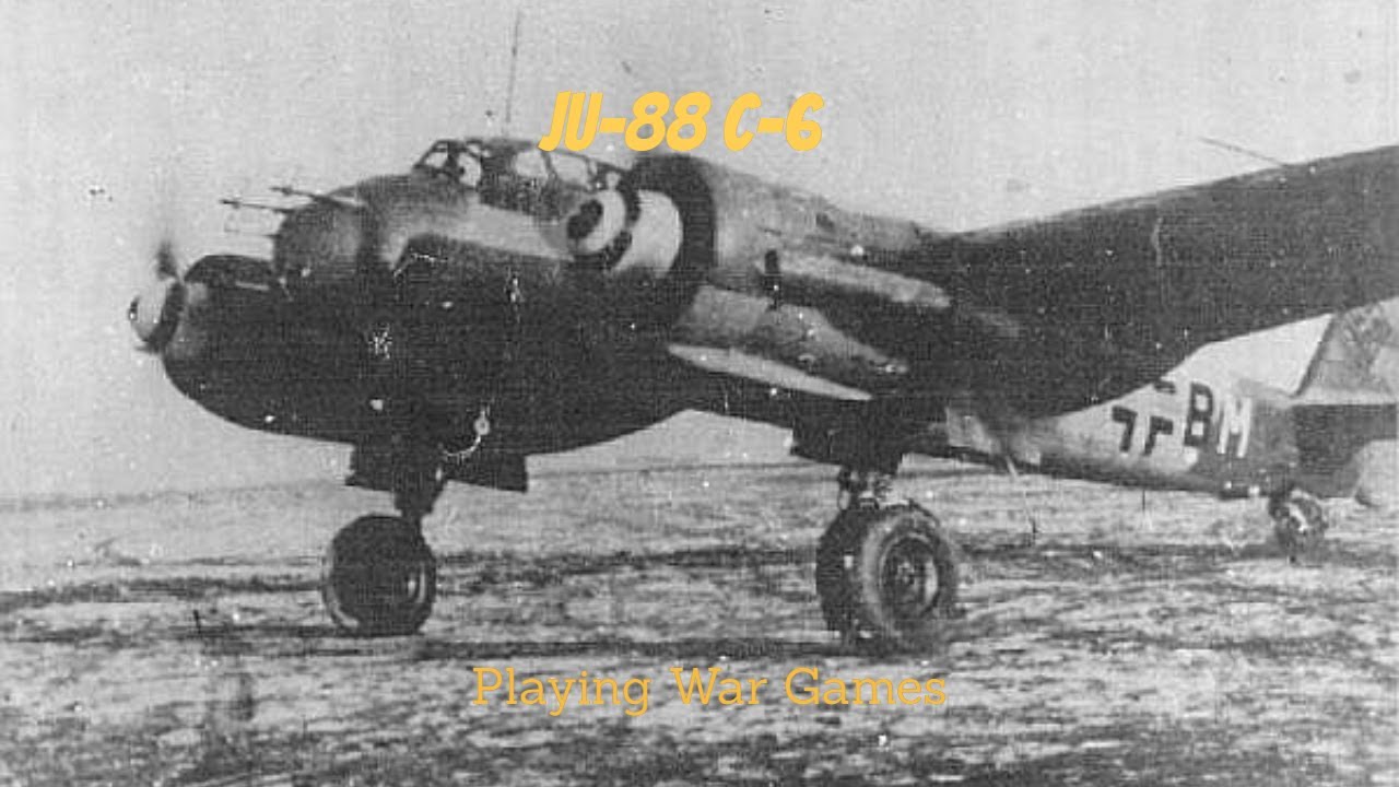 Ju 88 c-6 - YouTube