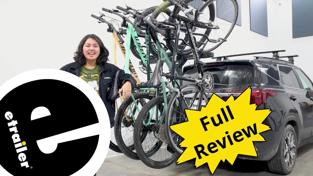 etrailer | Thule ReVert 4 Bike Rack Review Rundown - YouTube