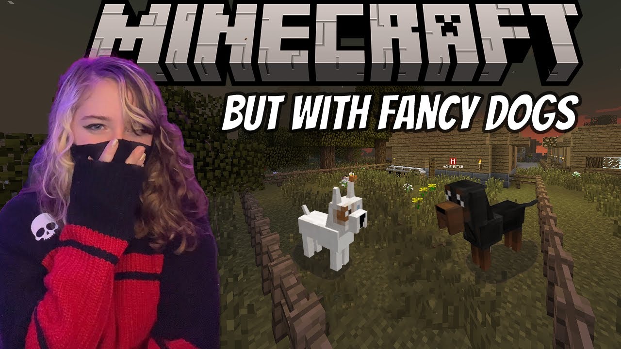 REALISTIC MINECRAFT DOGS?!?! | Vod - YouTube