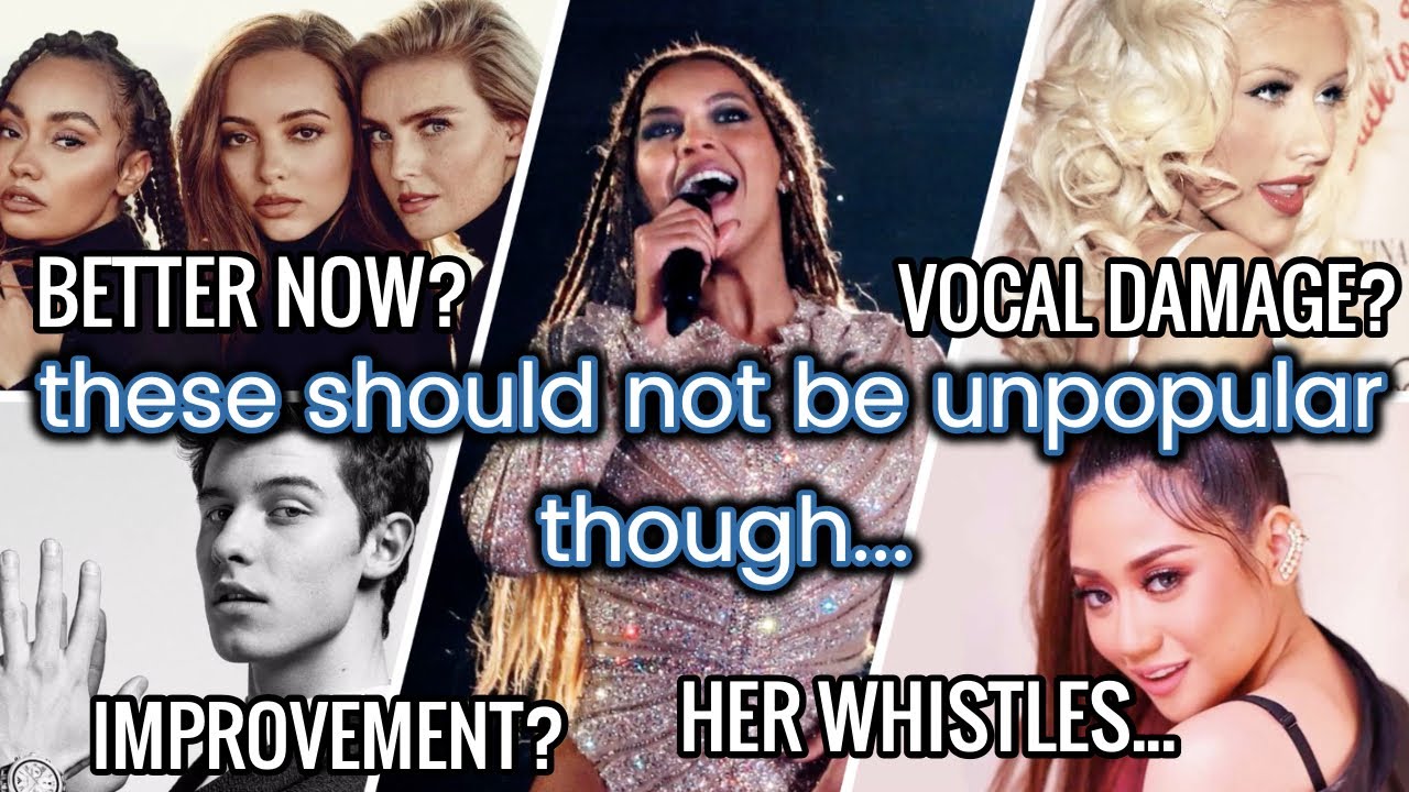 Most Unpopular And Honest Opinions About Pop Vocals And Vocalists ...