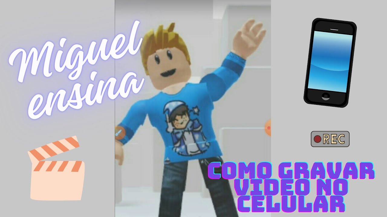 Miguel Lucas | Ensinando a gravar vídeo pelo Celular - YouTube